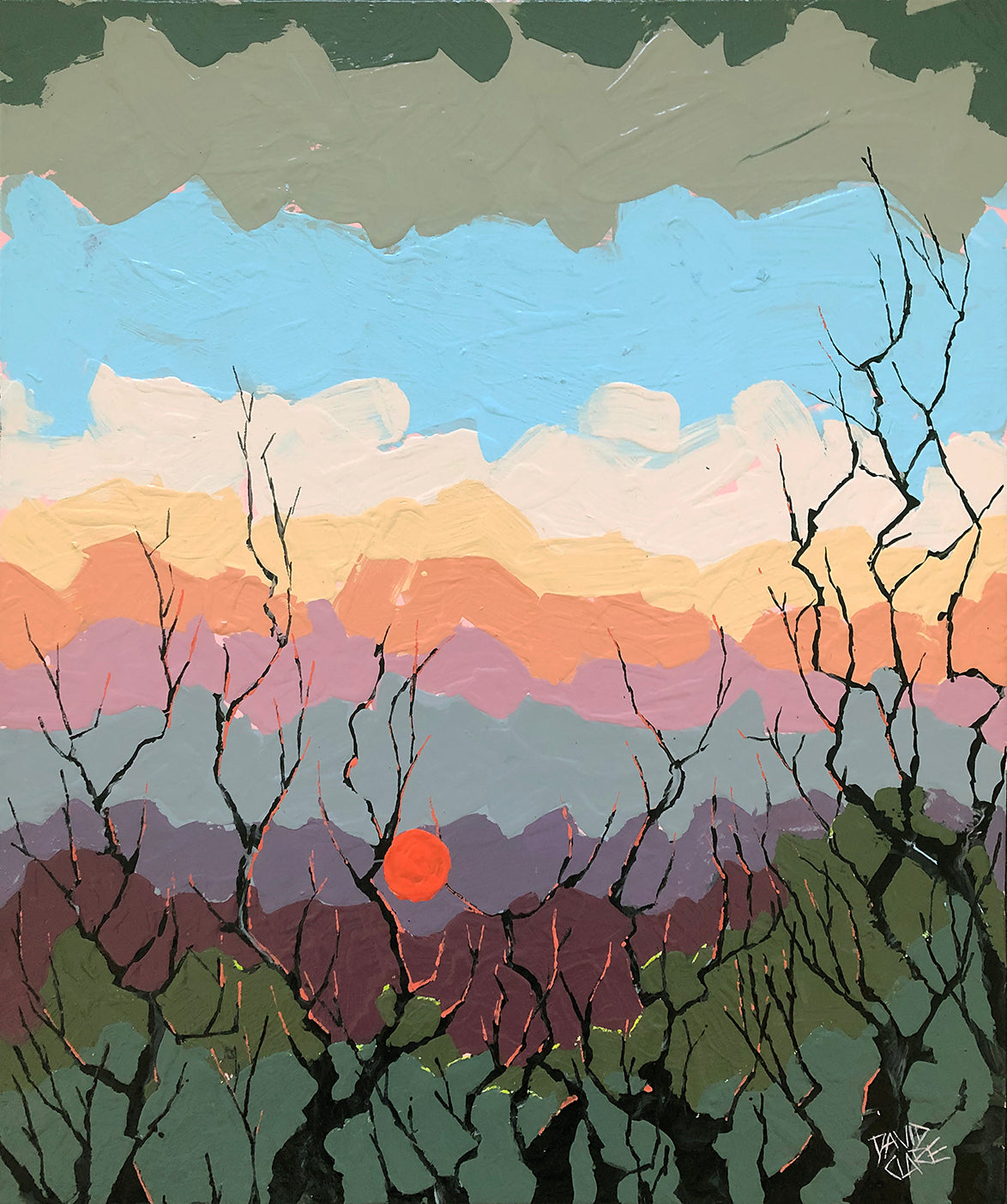 Abstract – David Clare Art