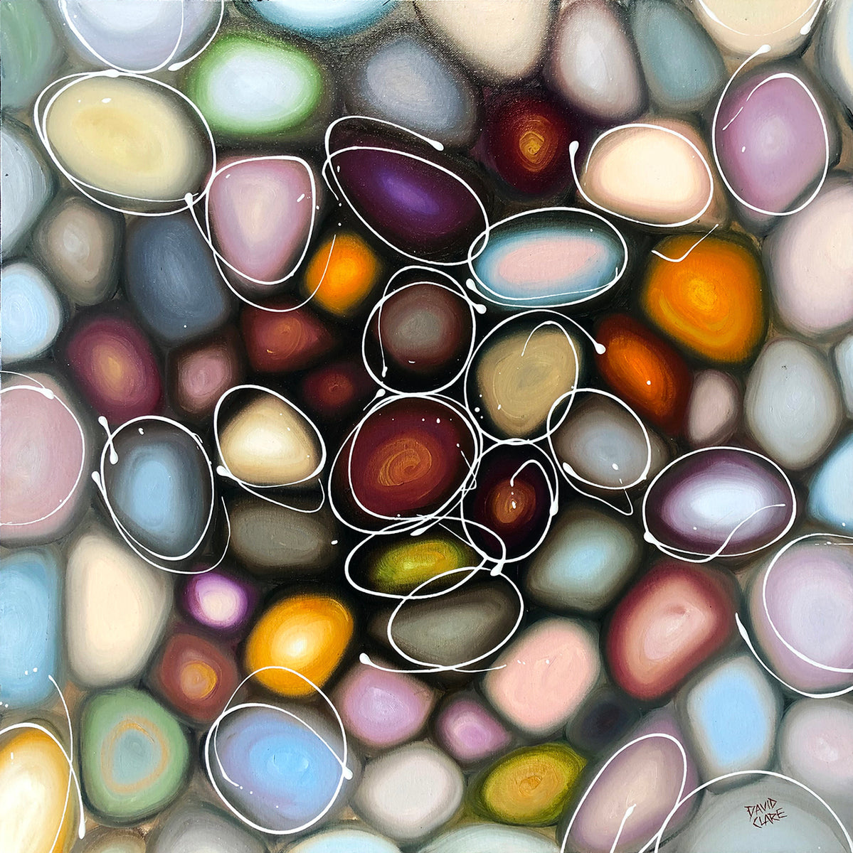 Earthy Stones – David Clare Art