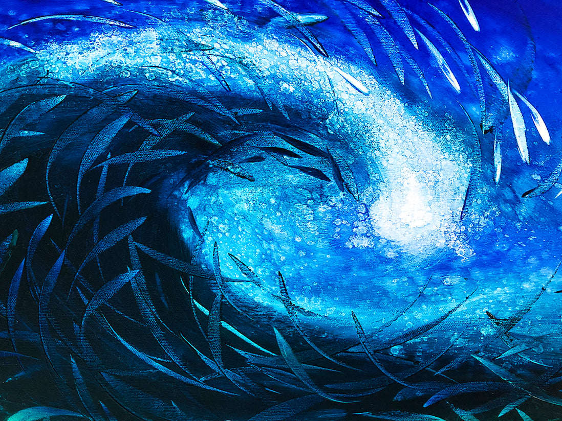Wave Of Fish – David Clare Art